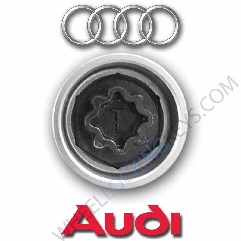 Audi T / 817 Wheel Locking Key – Wheel Locking Keys