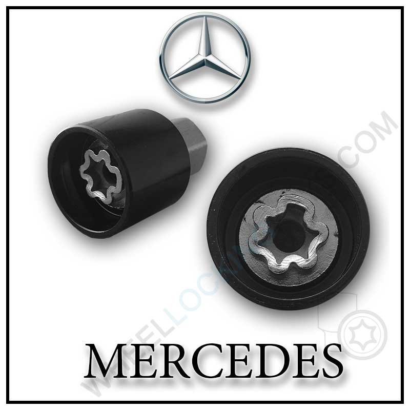 Wheel Locking Wheel Nut Key for Mercedes – Code 310 (A001 990 1607 ...