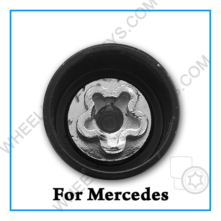 Wheel Locking Wheel Nut Key for Mercedes – Code 302 (A001 990 1607 ...