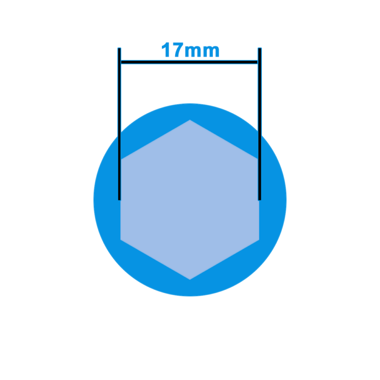 Renault Locking Wheel Nut Key for Code 131 / M – Wheel Locking Keys